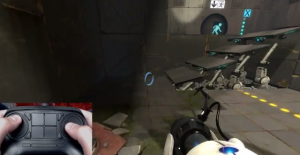 Valve โชว์คลิปการใช้ Steam Controller เล่น Portal 2, Civ 5, CS:GO ...